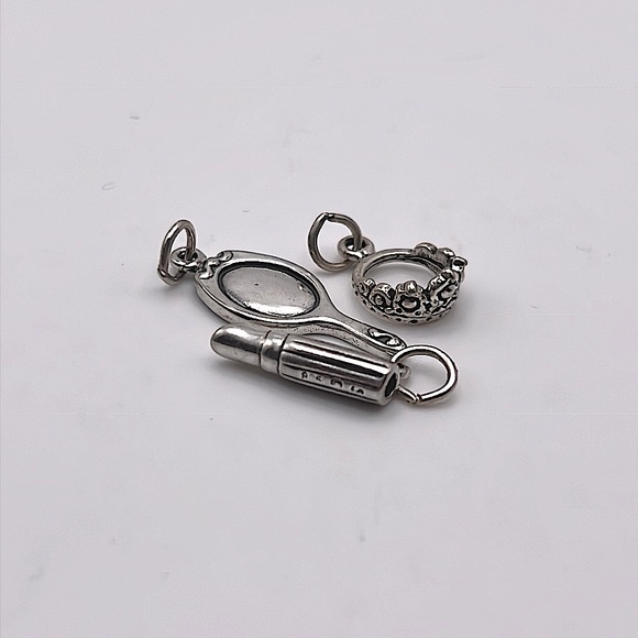 Jewelry | 925 Sterling Silver Diva Charms Set Of 3 | Poshmark